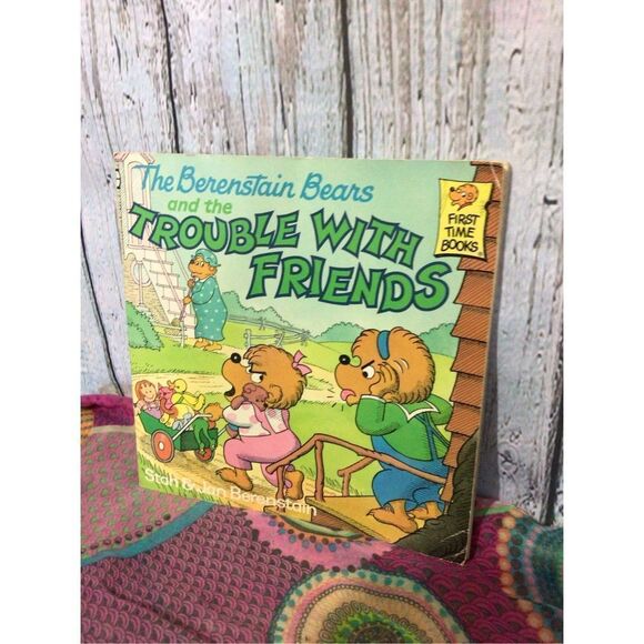 Vintage | Other | 986 The Berenstain Bears And The Trouble With Friends ...